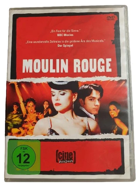 MOULIN ROUGE - Cine Project DVD Film Musical FSK 12 EUR 5,95 - PicClick IT
