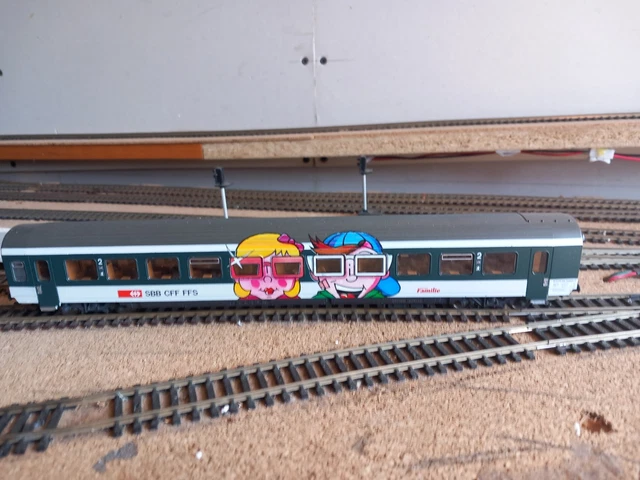 ROCO SBB CFF FFS Familie 2nd class coach. £31.92 - PicClick UK