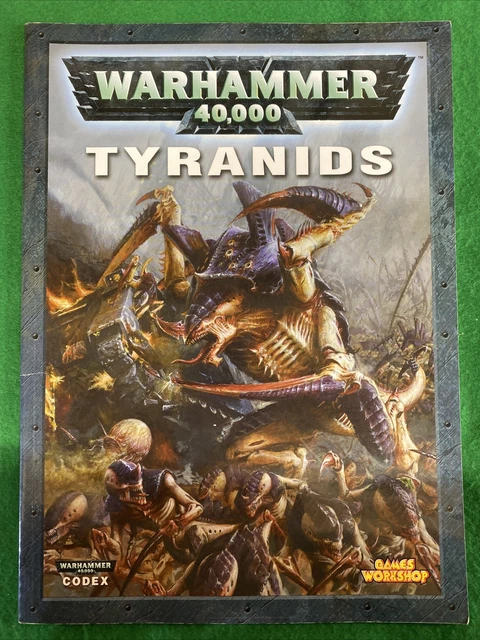 WARHAMMER 40K TYRANIDS Codex 4Th Army Nid Tyranid Book Games Workshop ...