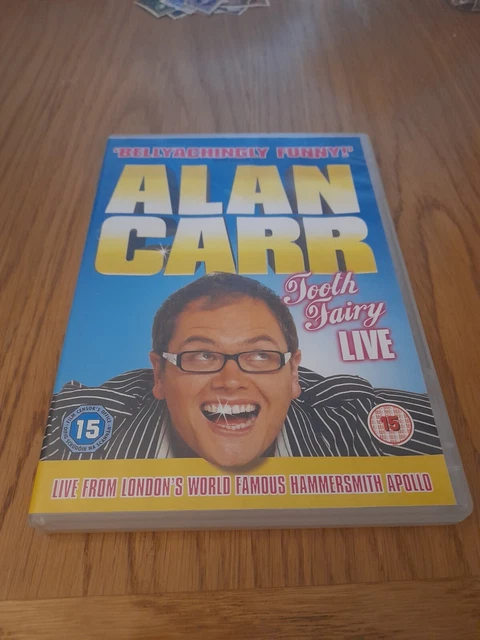 ALAN CARR - Tooth Fairy LIVE DVD Feature (2007) Alan Carr £0.10 ...