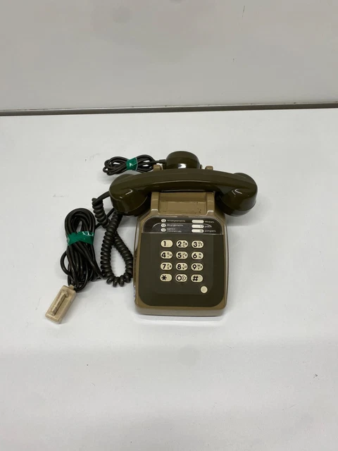 ANCIEN TÉLÉPHONE À touche année 90 vintage entier pas pas casser pour ...