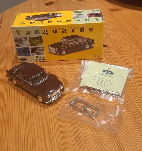 VANGUARDS LIMITED EDITION Rover P5 Mk2 Burgundy VA06904 £16.32 ...