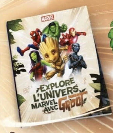 COLLECTION COMPLÈTE EXPLORE L’UNIVERS MARVEL AVEC GROOT Leclerc 2024 ...