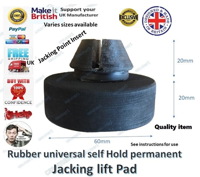 VW GOLF JACK Pad mk4 mk5 mk6 mk7 Audi A3 jacking VW Caddy Lift Pad ...