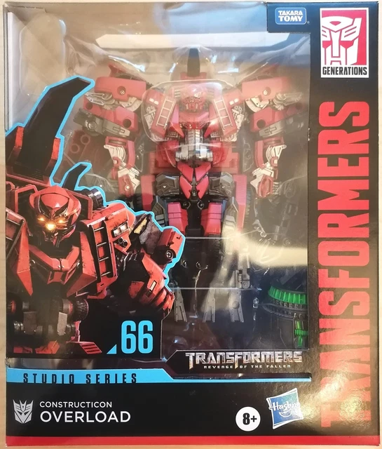FIGURINE TRANSFORMERS ROTF Studio Series 66 Constructicon Overload EUR ...
