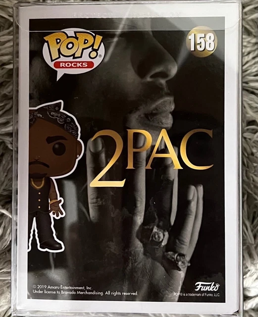 FUNKO POP 2PAC / Tupac Shakur Pop Rocks! Collectible Rapper Figure £26. ...