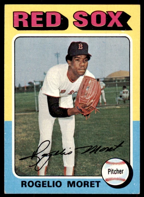 1975 TOPPS ROGELIO Moret 100 Boston Red Sox #8 EUR 3,97 - PicClick FR