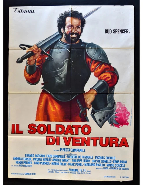 AFFICHE LE SOLDAT De Ventura Bud Spencer Agostini Cannavale Duphilo A228 EUR 46,82 - PicClick FR