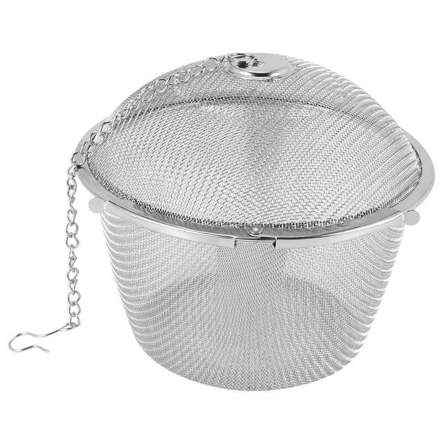 EXTRA STAINLESS Steel Twist Lock Mesh Tea Ball Tea Infuser with Hook ...