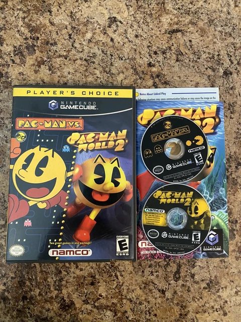 PAC-MAN VS./PAC-MAN WORLD 2 - Nintendo GameCube (2003) CIB !! TESTÉ ...