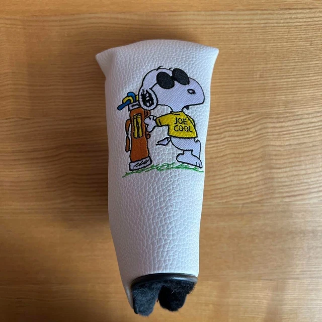 PEANUTS GOLF PUTTER Cover JOE COOL Headcover Blade Putter Snoopy H307 ...