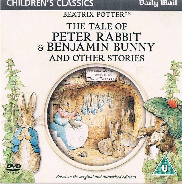 THE TALE OF Peter Rabbit & Benjamin Bunny - Children's- DVD N/Paper 77 ...