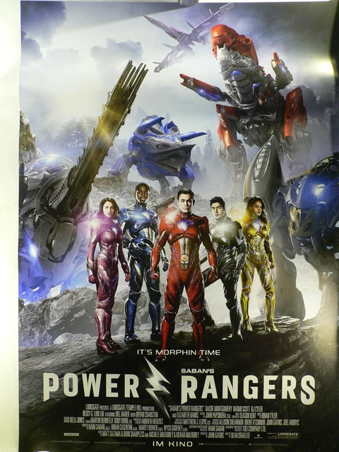 POWER RANGERS - Becky G - Dacre Montgomery - Filmposter A1 84x60cm ...