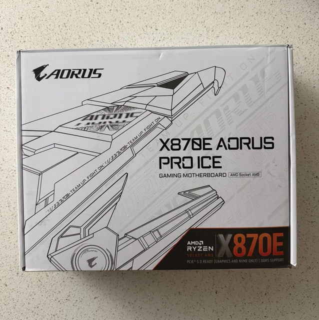 GIGABYTE X870E AORUS Pro Ice AM5 ATX DDR5 Motherboard $346.43 - PicClick CA
