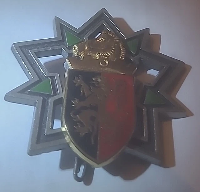 RARE INSIGNE-INSIGNE 3° régiment du génie - H 586-Y. DELSART 89100 SENS ...