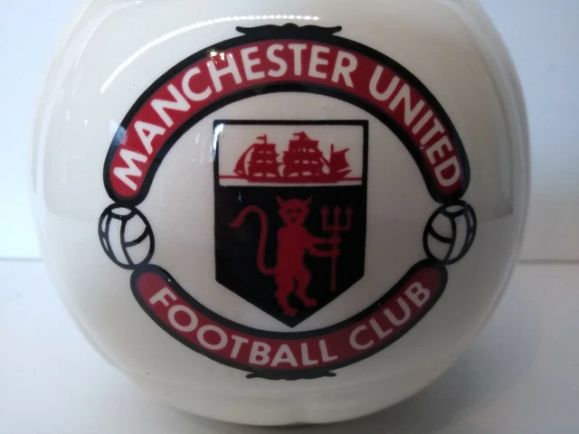 VINTAGE MANCHESTER UNITED Football Club Money box Piggy Bank £7.99 ...