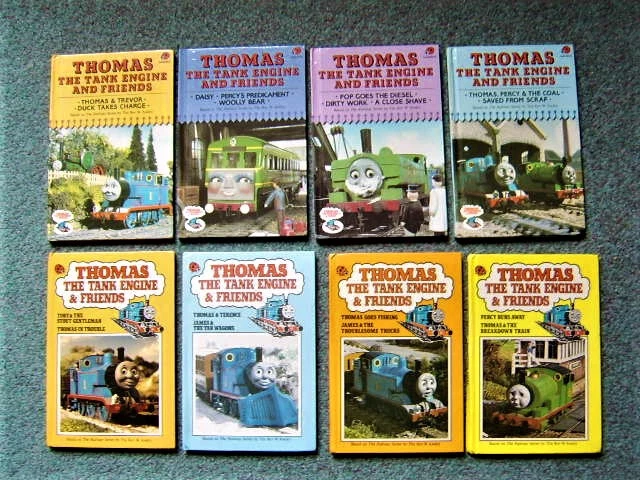 8X LADYBIRD THOMAS the Tank Engine HB by Rev. W. Awdry 1984-1987 ...