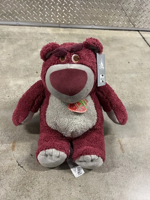 DISNEY STORE OFFICIAL Lotso Plush Toy Story 3 Medium 13" Strawberry ...