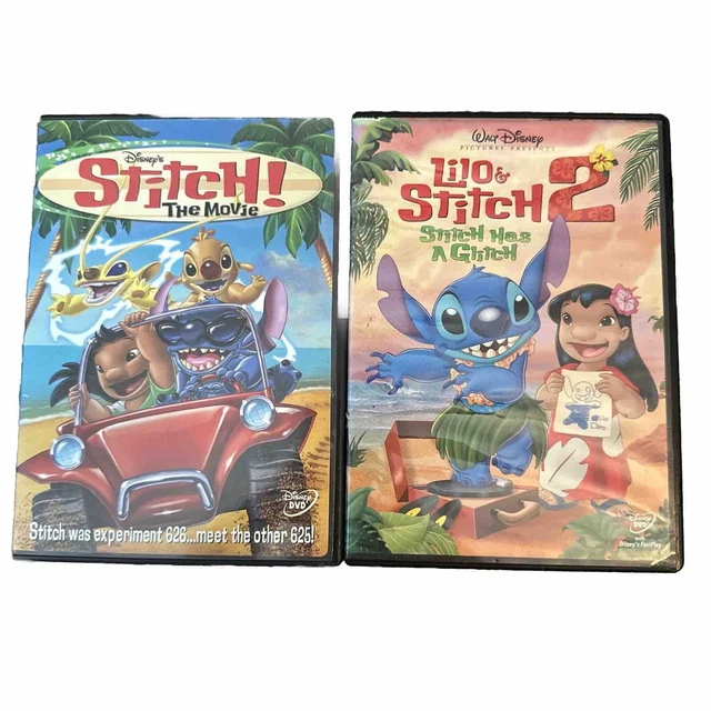 LOT DE DVD Lilo and Stitch 2 grands films pour enfants livraison ...