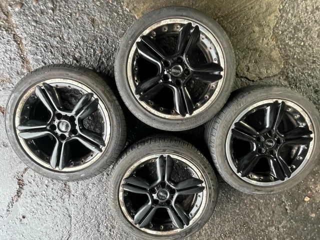 SET OF 4 18" MINI R60 SPLIT RIM ALLOY WHEEL R61 9803727 R127 5 Star ...