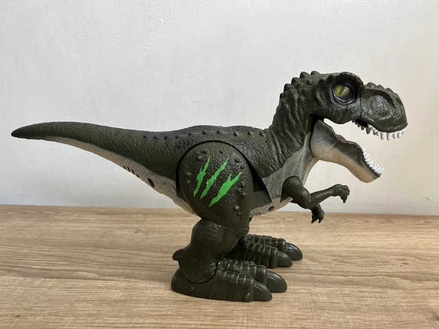 ROBO ALIVE ZURU T-Rex Dinosaur Walking,Roaring Toy Figure Fully Working ...