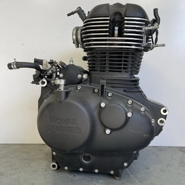 ROYAL ENFIELD METEOR 350 2021 Engine motor runs great tested, warranty ...