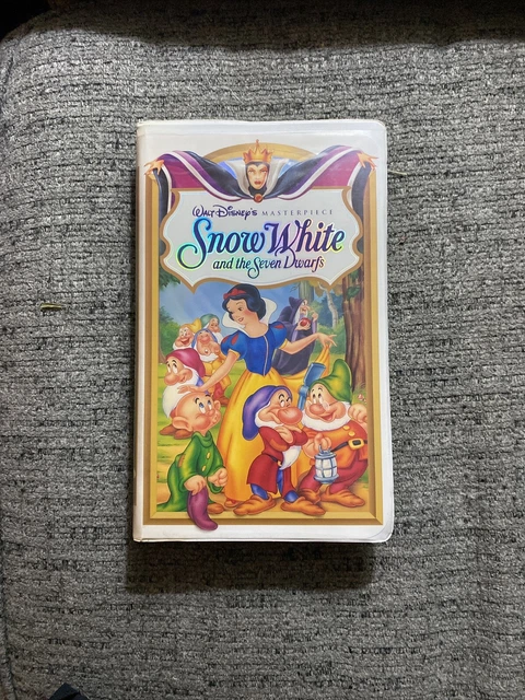 SNOW WHITE AND the Seven Dwarfs VHS Disney Masterpiece Collection 1994 ...