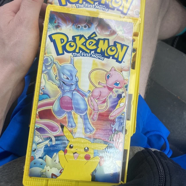 ORIGINAL POKÉMON THE First Movie Mewtwo Vs Mew Vhs Factory Sealed ...