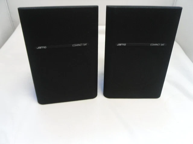 JAMO COMPACT SAT Surround Speakers Wall Mount HiFi 50W £34.99 - PicClick UK