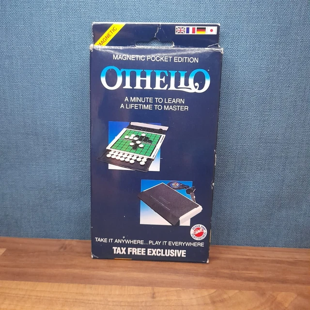 OTHELLO GAME TRAVEL Sized Vintage Peter Pan 1979 Pocket Magnetic Complete Boxed £11.50 - PicClick UK