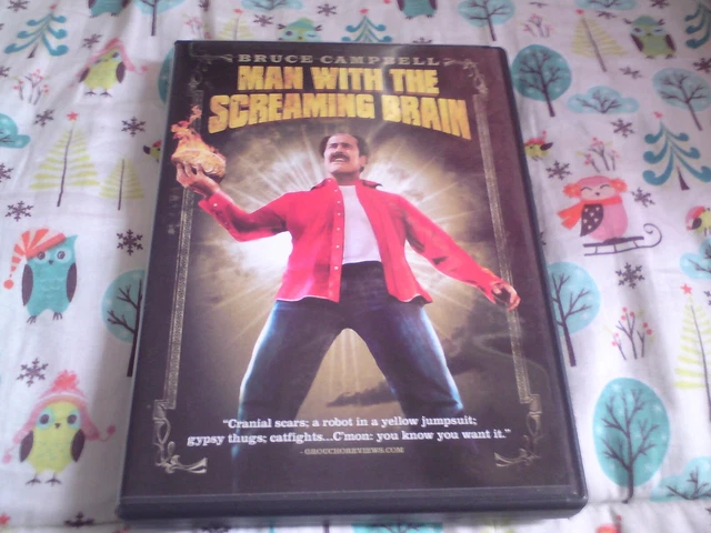 THE MAN WITH the Screaming Brain (dvd),REGION 1. £6.99 - PicClick UK
