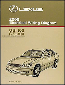 2000 LEXUS GS 300 400 Electrical Wiring Diagram Manual NEW Original ...