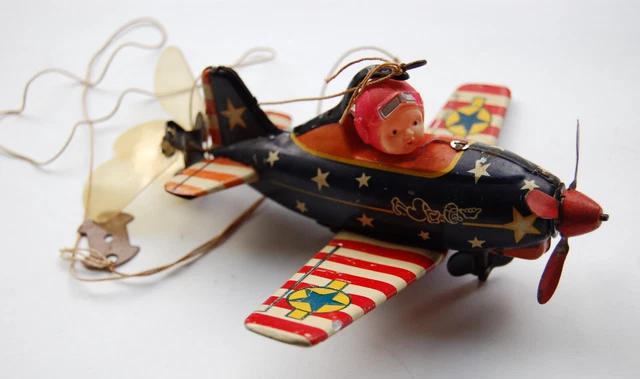 AVION TÔLE NIKKO Gangu Kogyo Japon 1947 EUR 250,00 - PicClick FR