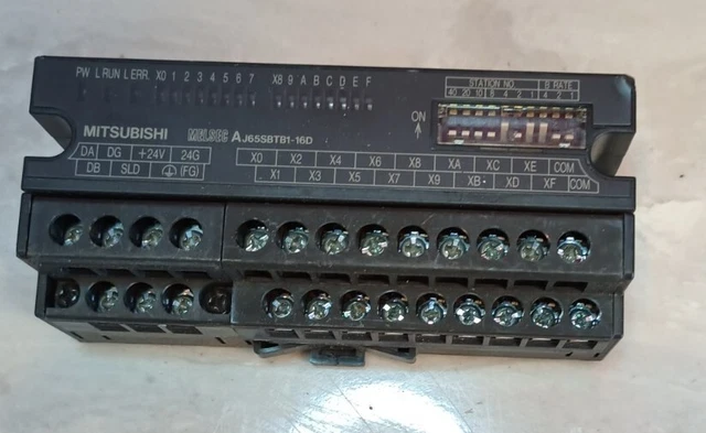 Mitsubishi Aj65sbtb1 16d Input Unit Cc Link Melsec Aj65sbtb116d Eur 68
