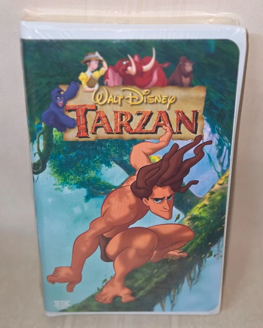WALT DISNEY TARZAN Movie VHS Tape 2000 Brand New Factory Sealed £8.37 ...