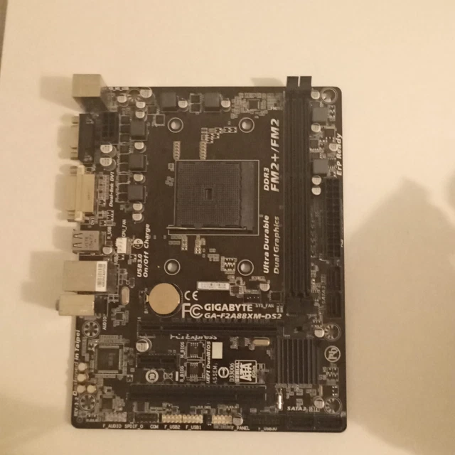 GIGABYTE GA-F2A88XM-DS2 SOCKET FM2+ mATX motherboard £14.00 - PicClick UK