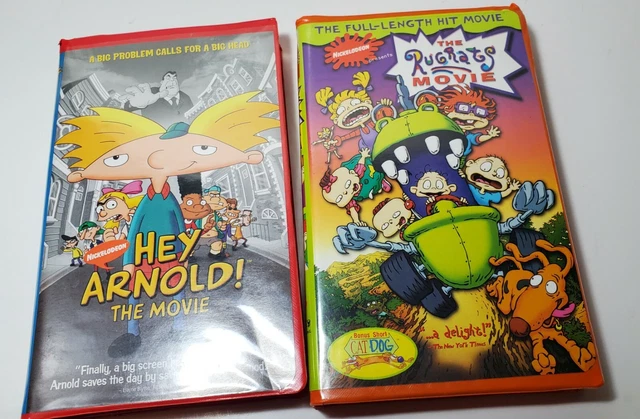 COPPIA NASTRI VHS Nickelodeon The Rugrats & Hey Arnold Clamshell EUR 11 ...