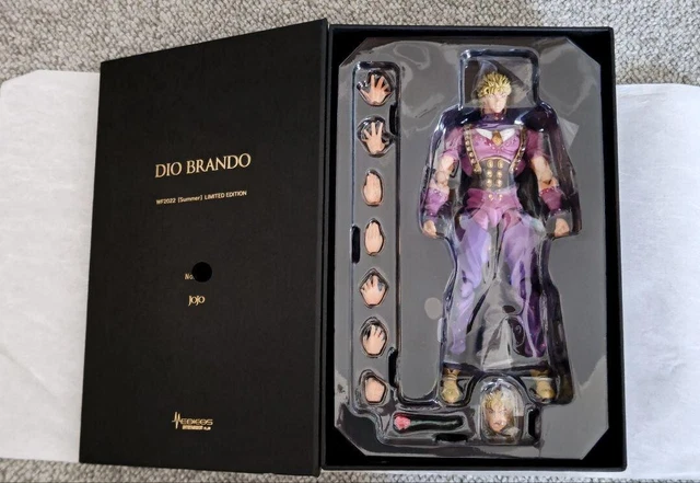 SAS DIO BRANDO Swarovski figure WF2022 limited 50 JoJo's Bizarre ...