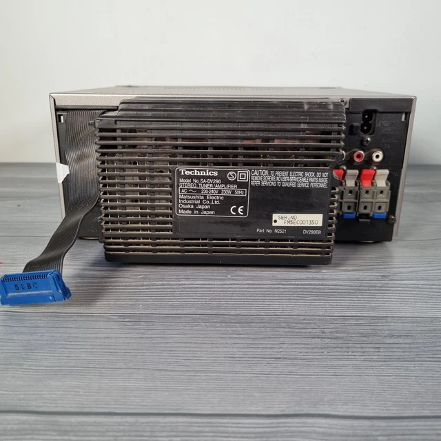 TECHNICS SA-DV290 STEREO Tuner Verstärker mit Bandanschluss - NUR TEILE ...