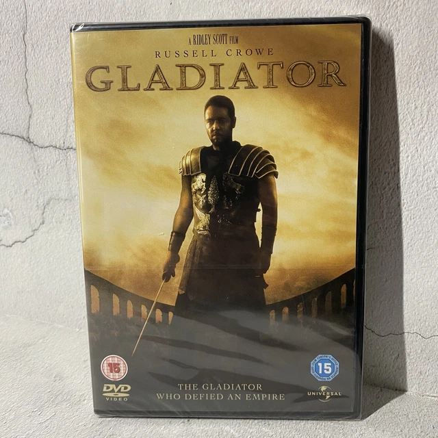 GLADIATOR DVD, RUSSELL Crowe, Joaquin Phoenix, Connie Nelson, Oliver ...