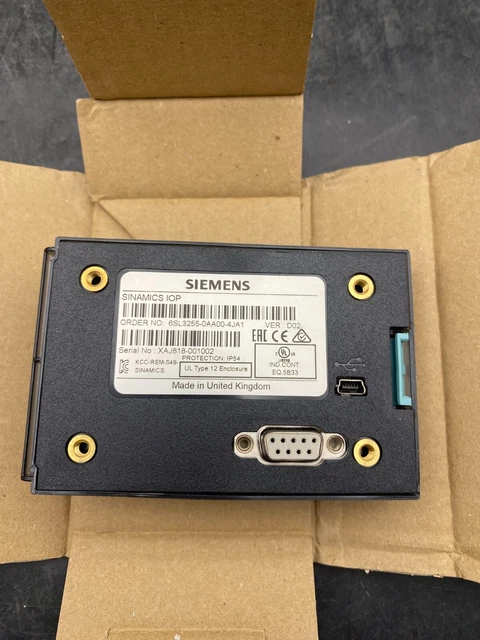 SIEMENS SINAMICS IOP 6Sl3255-0Aa00-4Ja1 Operator Panel EUR 149,90 ...