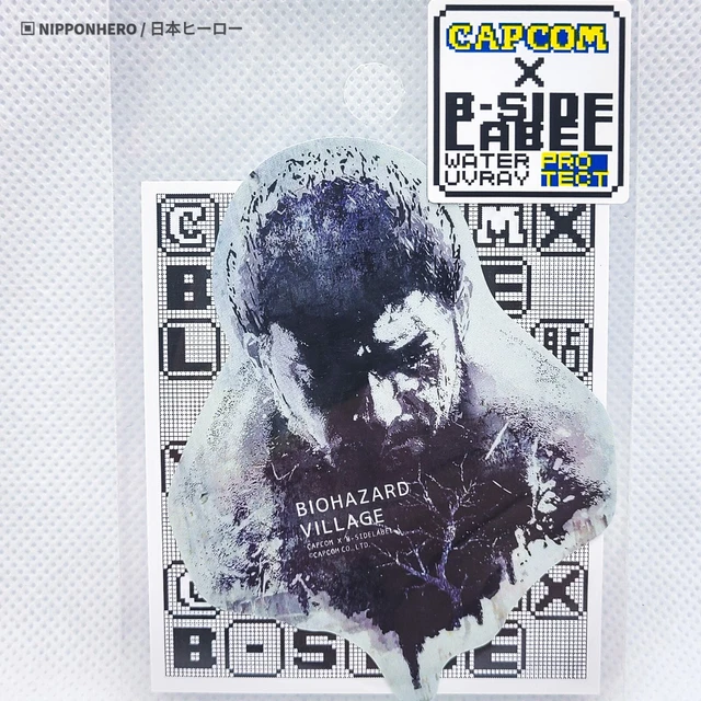 RESIDENT EVIL VILLAGE CHRIS REDFIELD Capcom x B-Side Label 2.5" Art ...