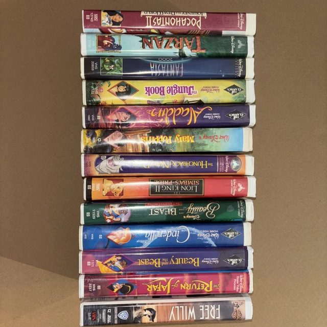DISNEY VHS LOT 13 Tapes Black Diamond Collection Excellent £115.97 ...