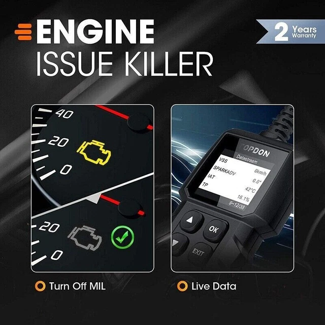 FORD RANGER AUTO Diagnosecode Leser Fehler zurücksetzen OBD2 Scanner ...