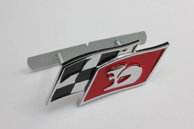 HOLDEN HSV FLAG Red Grill Badge Emblem for Commodore Maloo GTS VX ...