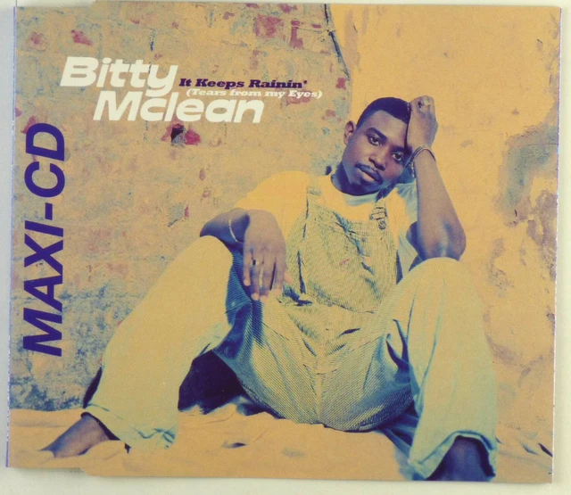 MAXI CD - Bitty Mclean - It Garde Rainin' ( Tears From My Eyes ...