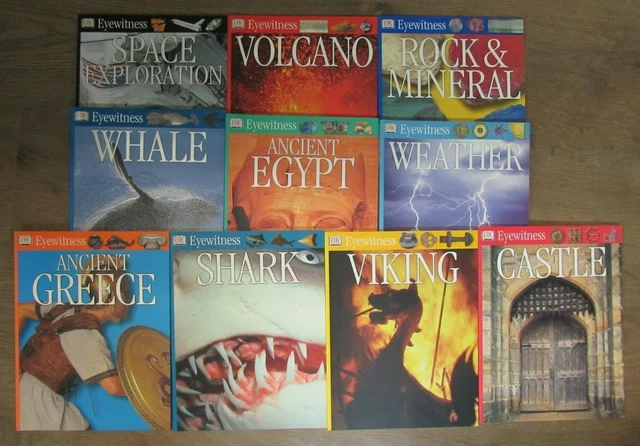10 FASCINATING DK EYEWITNESS BOOKS by DK ** FREE UK POST ** PAPERBACK £ ...