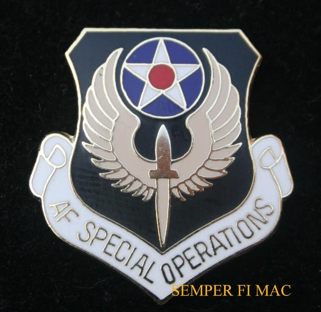 SPECIAL OPERATIONS US AIR FORCE AFSOC LAPEL HAT PIN UP Pararescue TACP ...