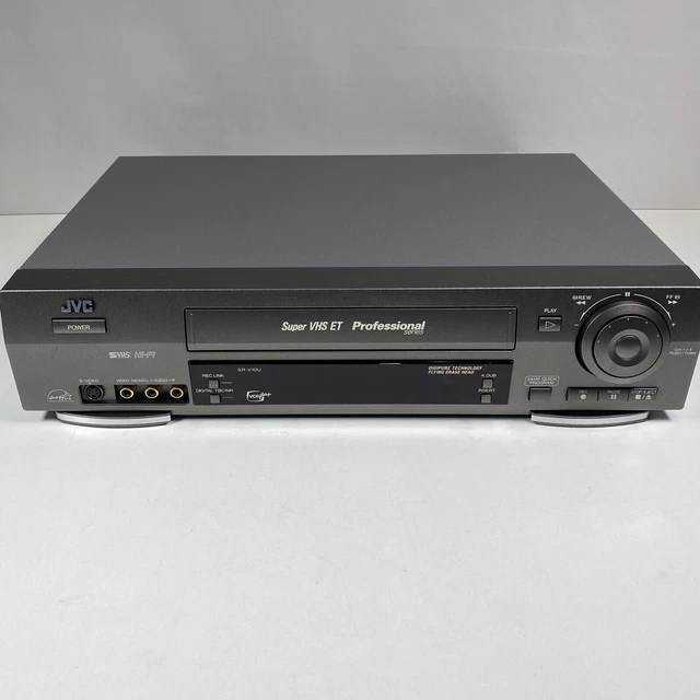 JVC SR-V10U SUPER VHS S-VHS ET Professional VCR Works 4 Video Transfer To DVD £395.56 - PicClick UK