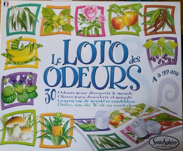 LE LOTO DES ODEURS Jeu français pour découvrir 30 odeurs du monde ...